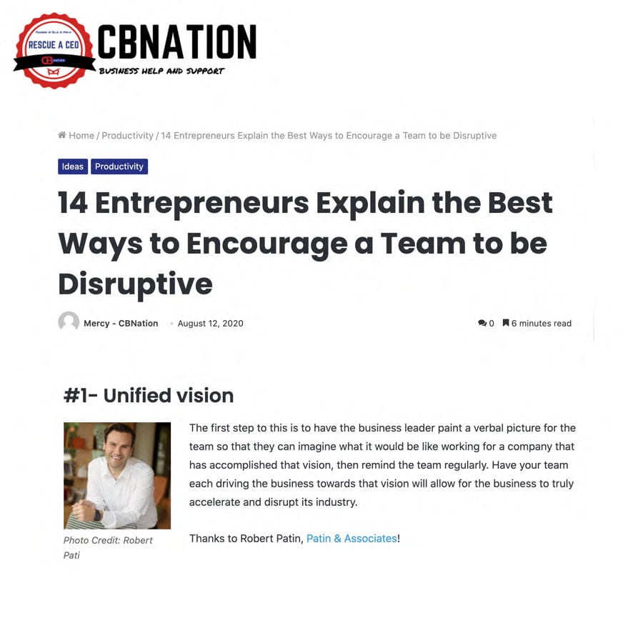 Robert Patin - Speaker